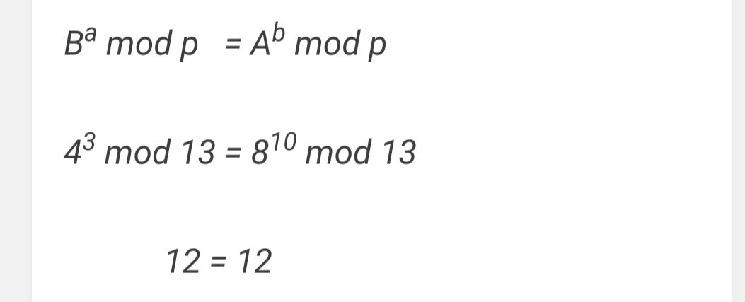 Diffie Hellman Key Exchange